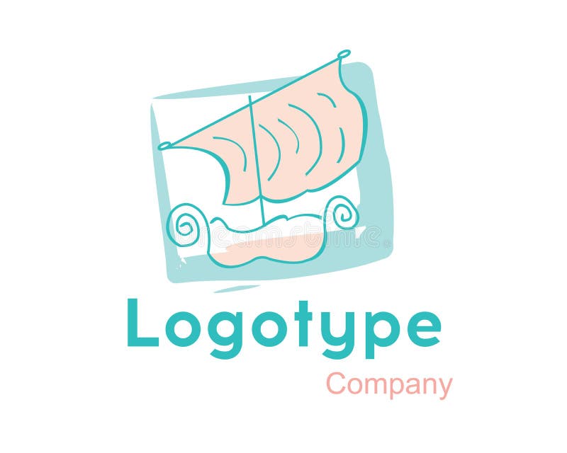 Vector Illustration of a Ship, Logo Boat Stock Illustration ...