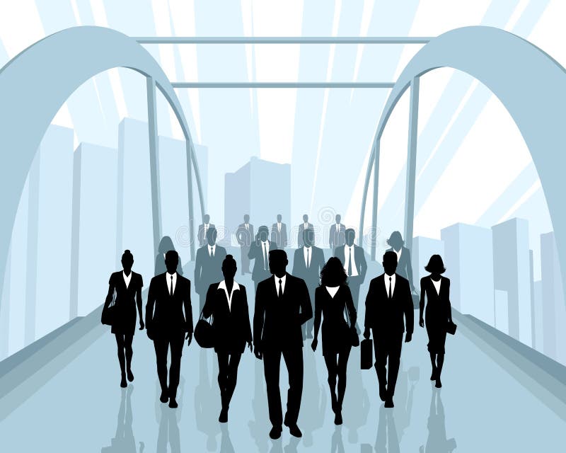 People Going To Work Stock Illustrations – 1,104 People Going To Work ...