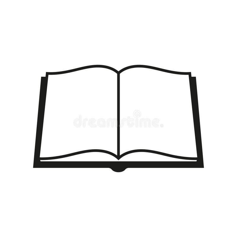 Vector Illustration of Simple Book Icon. Isolated. Stock Vector ...