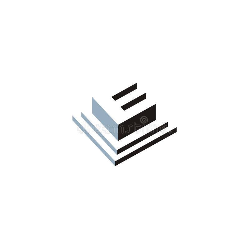 Isometric Building Alphabet E Stock Illustrations – 23 Isometric ...