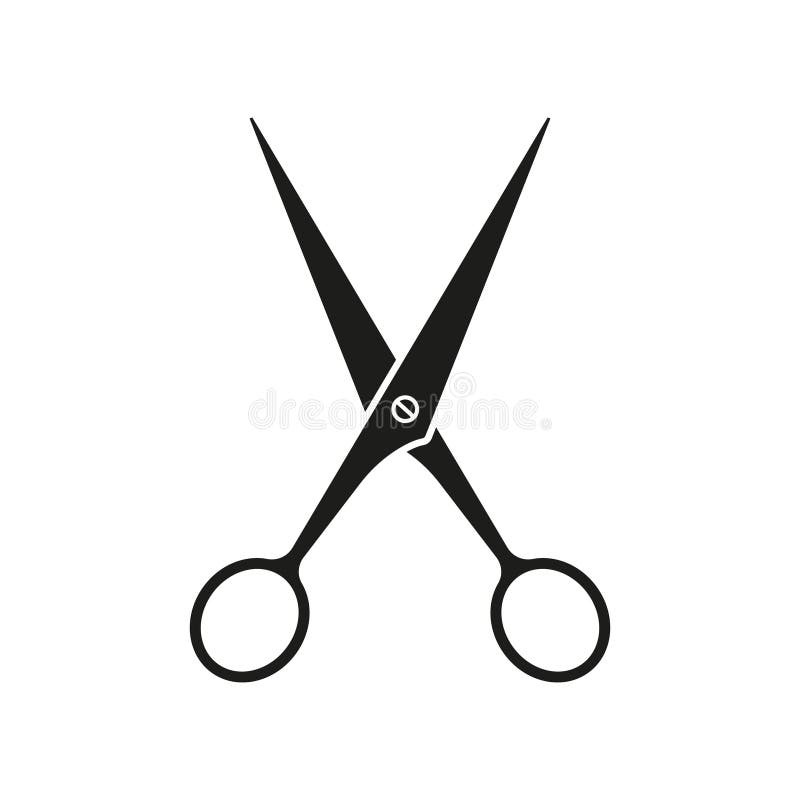 Vector Illustration of Simple Scissors Icon. Isolated. Stock Vector ...