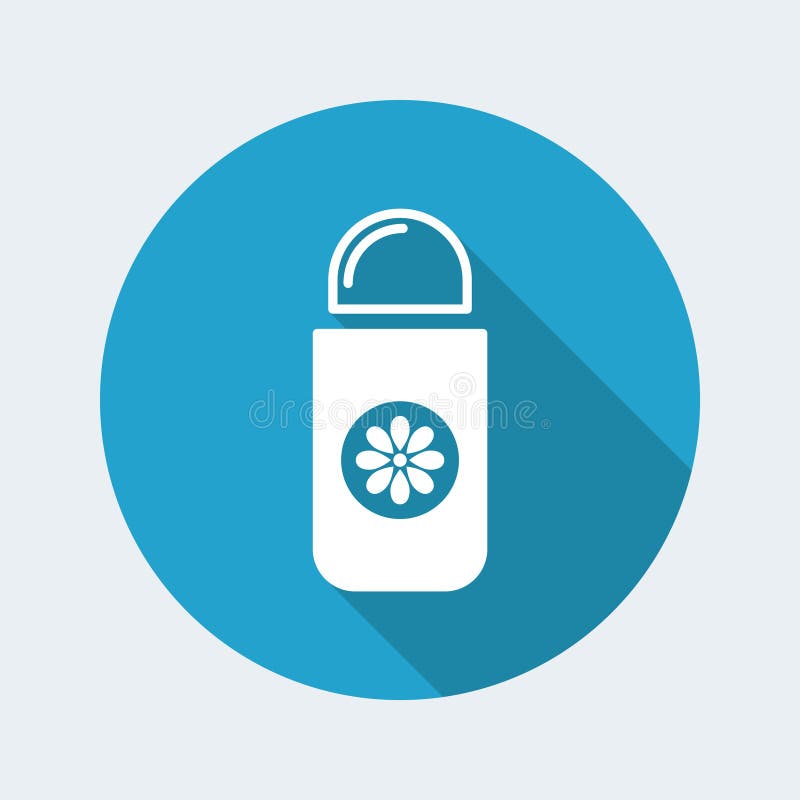 Vector Illustration of Single Isolated Deodorant Icon Stock Vector ...