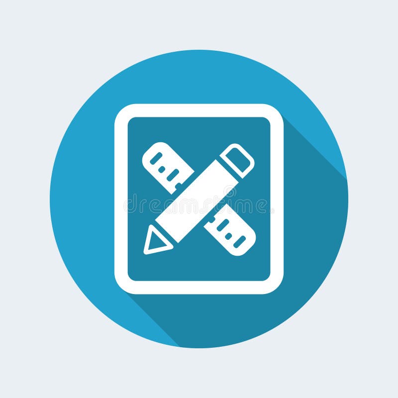 Design tools icon stock vector. Illustration of tools - 96395638