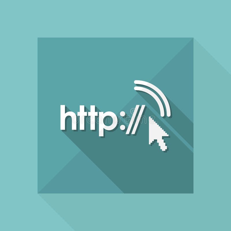 Http icon stock vector. Illustration of mobile, arrow - 96394992