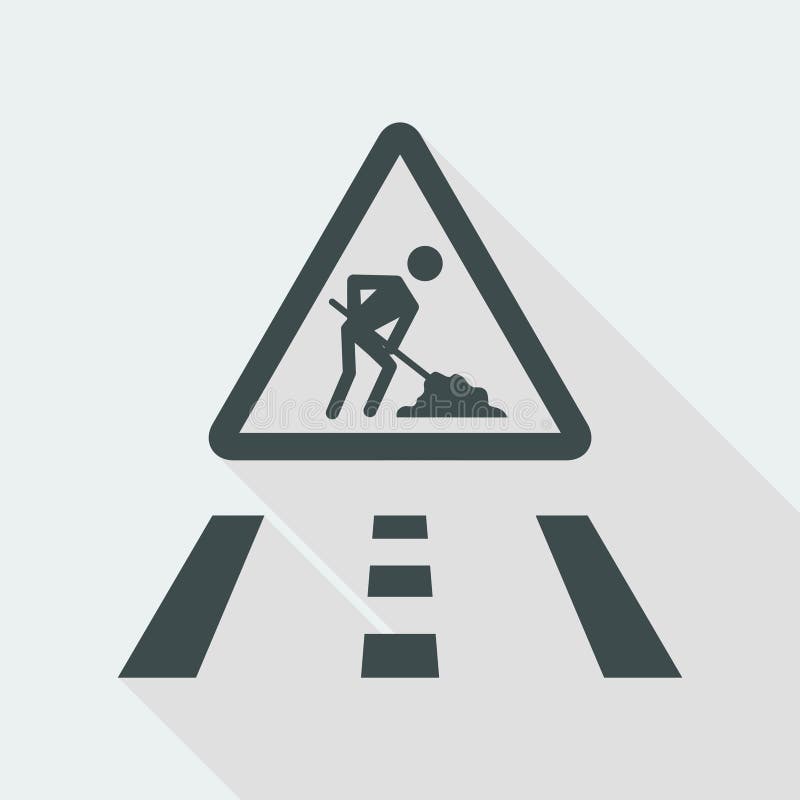 Work in progress icon stock vector. Illustration of distance - 96395922