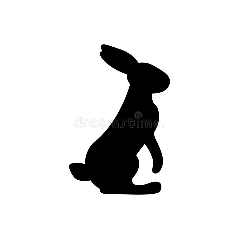 Jump Rabbit Silhouette Stock Illustrations – 1,802 Jump Rabbit ...