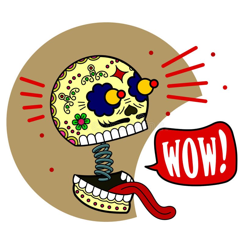 Vector Illustration of Skeletons Stock Illustration - Illustration of ...