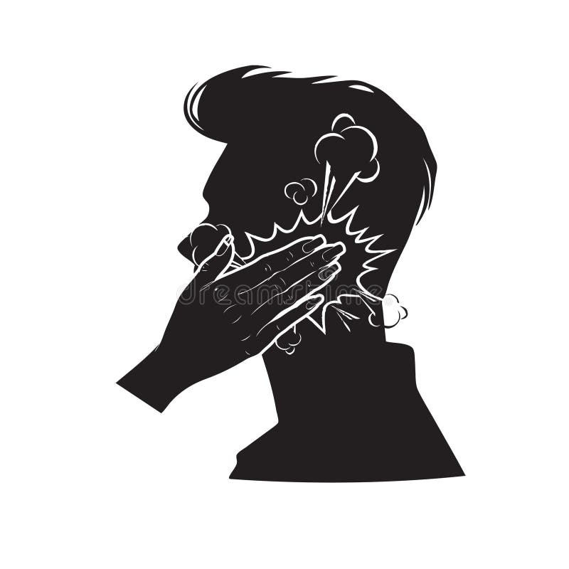 Silhouette of a Man Slapping a Woman Stock Image - Image of abuse ...