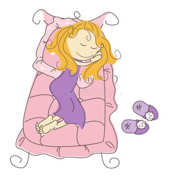 Sleeping Beautiful Princess Stock Illustrations – 1,156 Sleeping ...