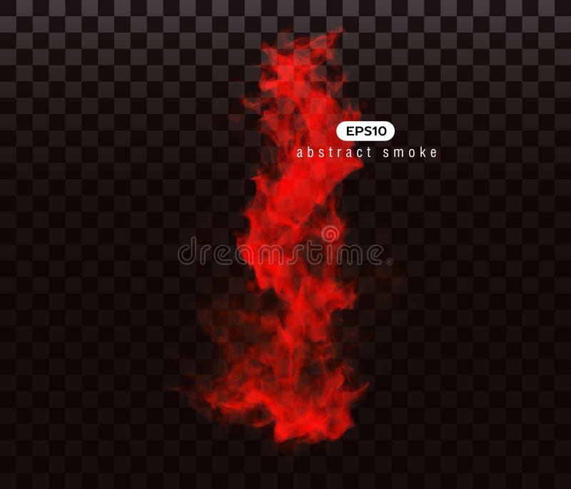 Vector Illustration of Smoky Shape. Stock Vector - Illustration of ...