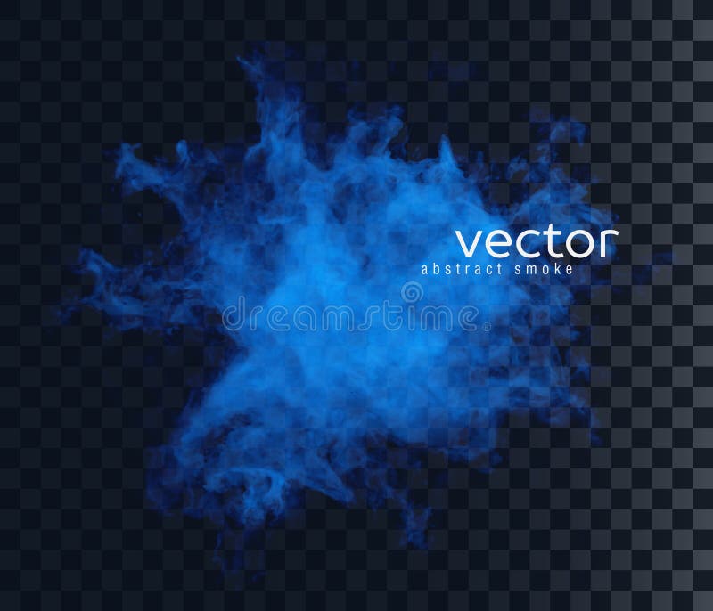 Vector Illustration of Smoky Shape. Stock Vector - Illustration of ...