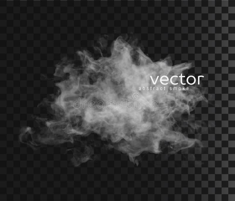 Vector Illustration of Smoky Shape. Stock Vector - Illustration of ...