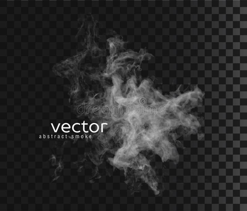 Vector Illustration of Smoky Shape. Stock Vector - Illustration of ...