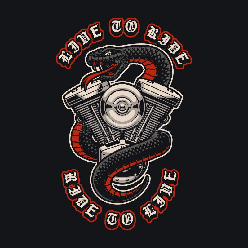 Motorcycle Patch Illustration Stock Illustrations – 1,912 Motorcycle ...