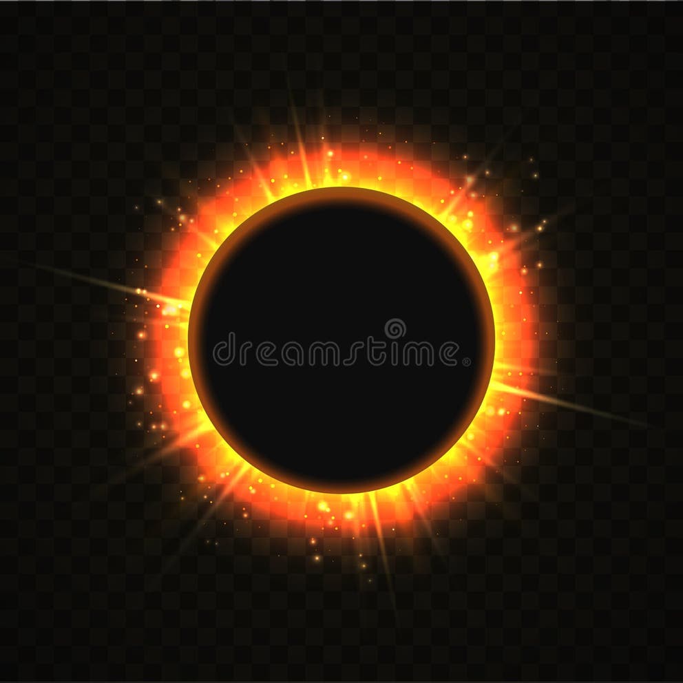 Solar Eclipse Transparent Stock Illustrations – 476 Solar Eclipse ...