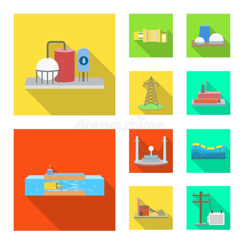 Vector Design of Source and Environment Icon. Set of Source and Bio ...
