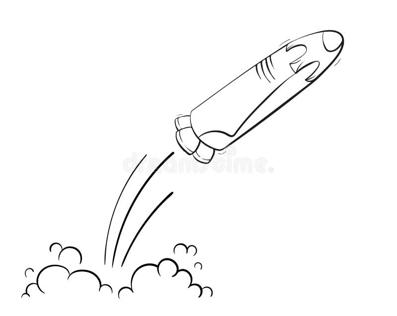 Starship Outline Stock Illustrations – 172 Starship Outline Stock ...