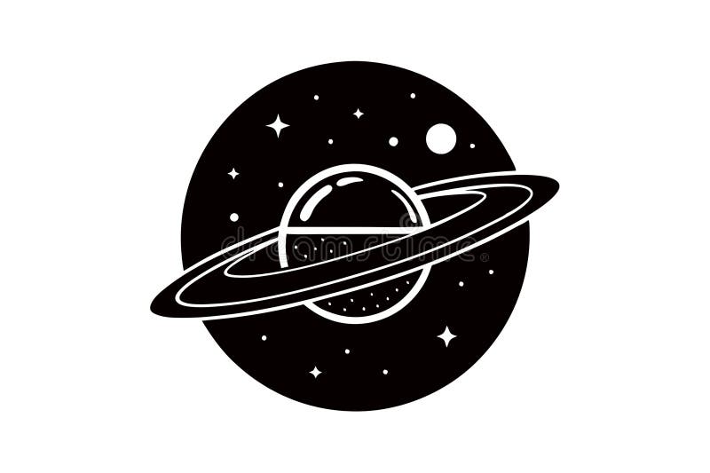 A Vector Illustration of Space Themed Graphics Stock Vector ...