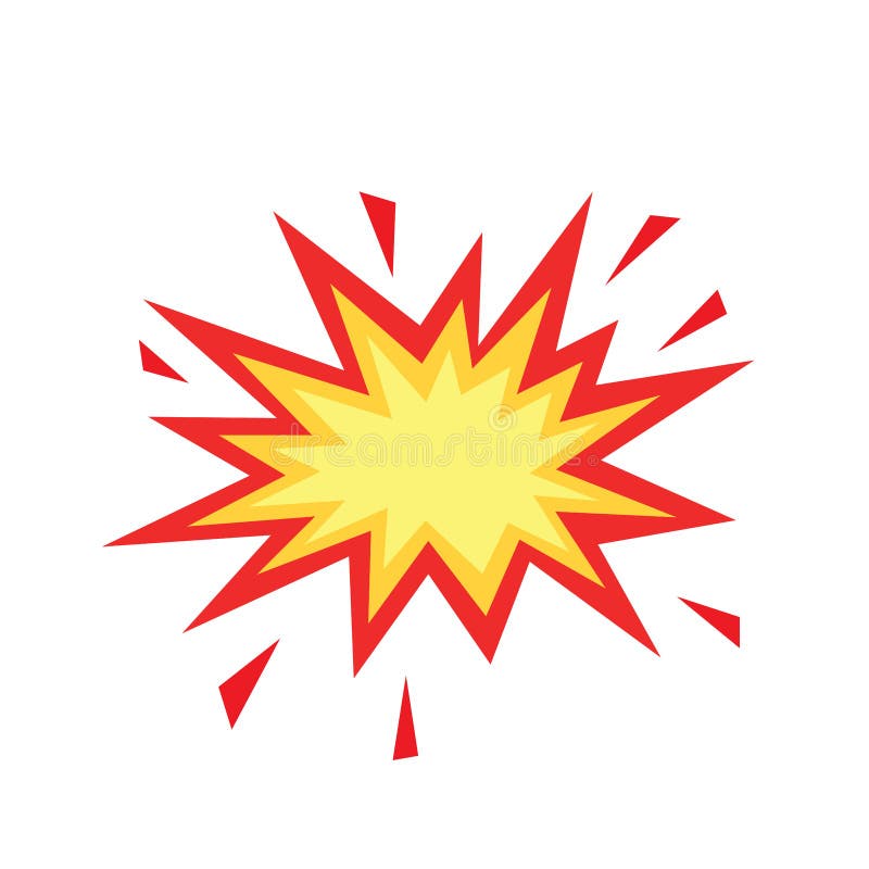 Vector Illustration of Spark Explosion Stock Vector - Illustration of ...