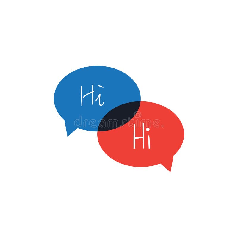 Cartoon Hi Speech Bubble Stock Illustrations – 739 Cartoon Hi Speech ...