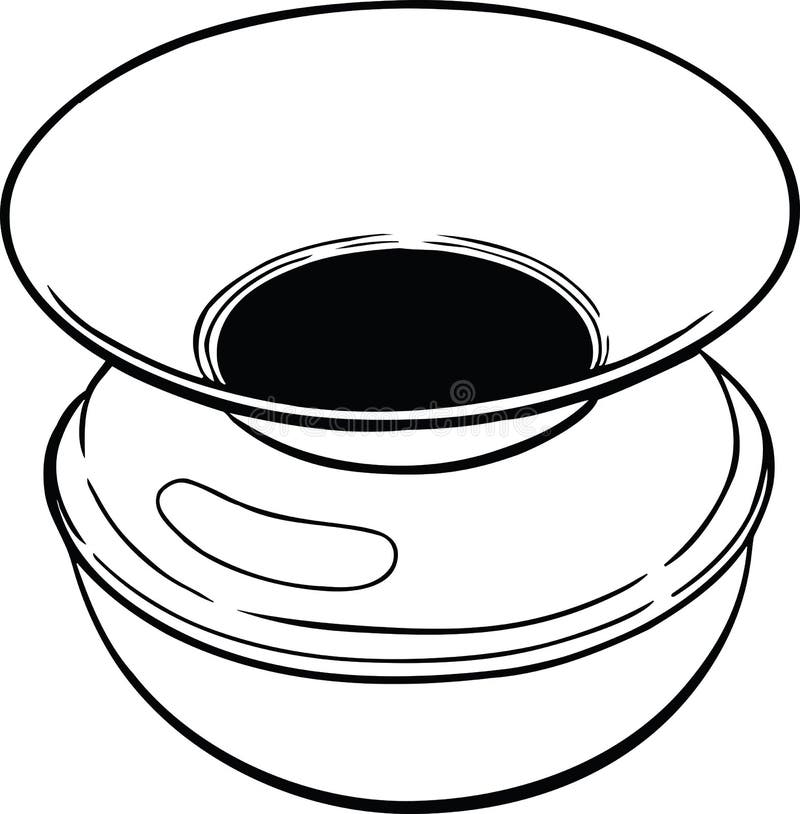 Spittoon Vector Illustration Stock Vector - Illustration of chewing ...