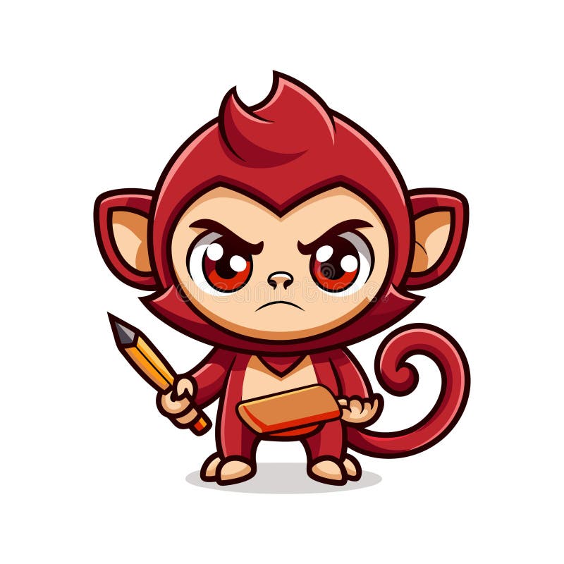 Sprightly Monkeys Storytelling Experience Stock Vector - Illustration ...