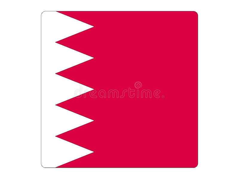 Square Flag of Bahra stock vector. Illustration of square - 131007027