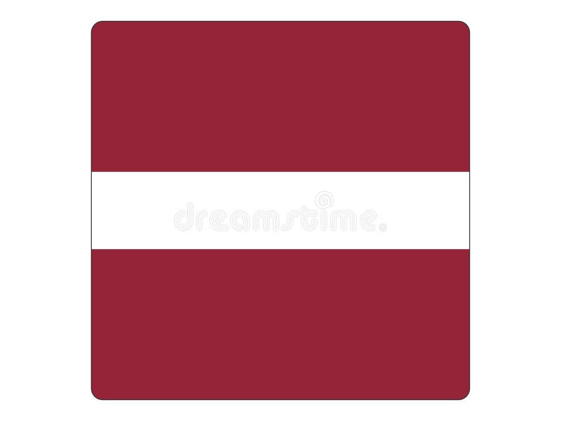 Square flag of latvia stock vector. Illustration of moldova - 134371706