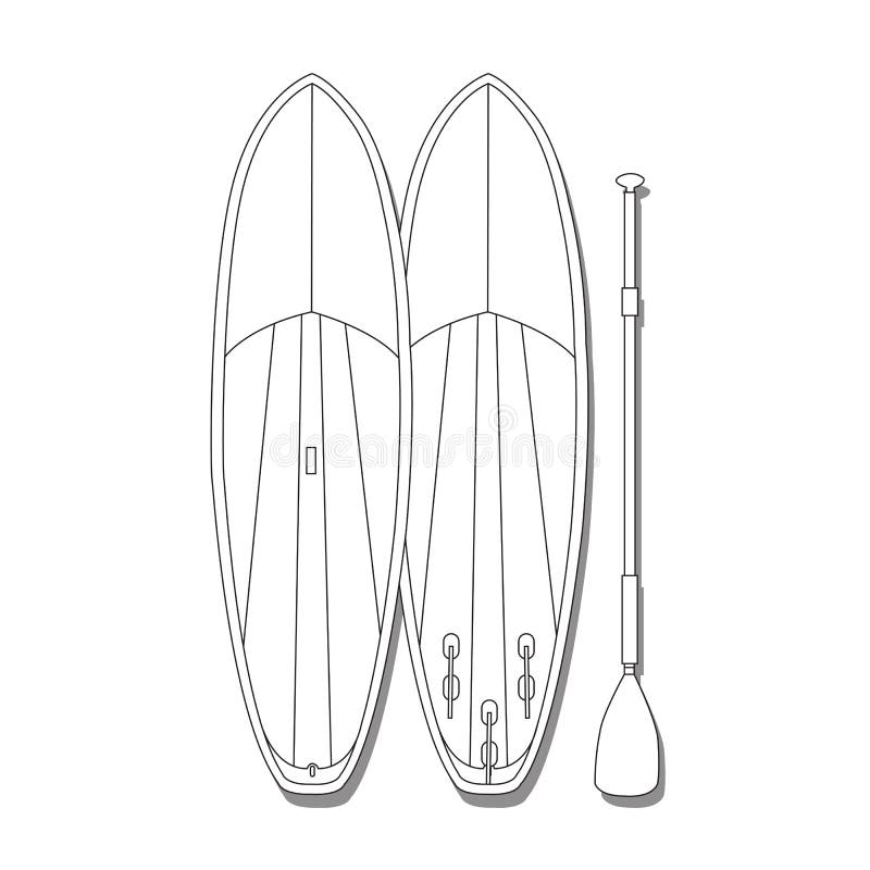 Stand Up Paddle Board Stock Illustrations – 1,201 Stand Up Paddle Board ...