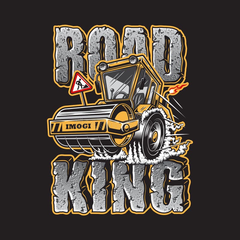 Steamroller Illustration Stock Illustrations – 842 Steamroller ...