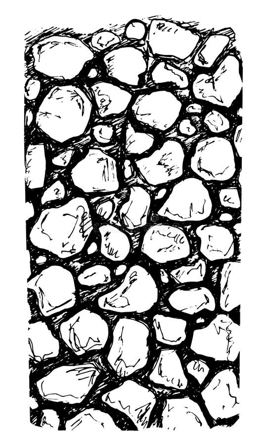 Stone Wall Doodle Stock Illustrations – 945 Stone Wall Doodle Stock ...