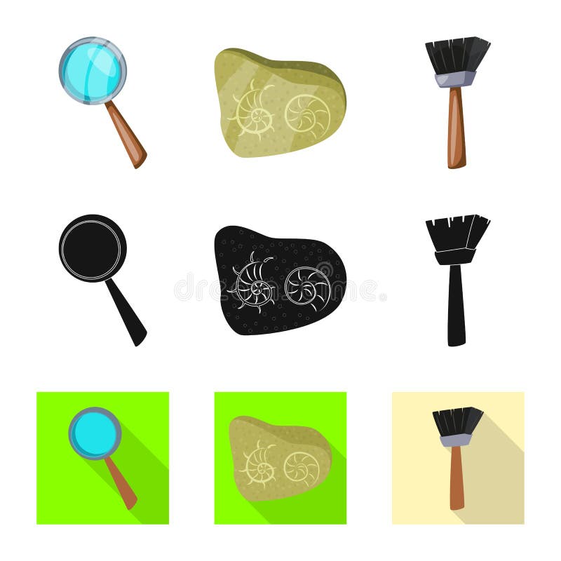 Vector Design of Story and Items Icon. Set of Story and Attributes ...