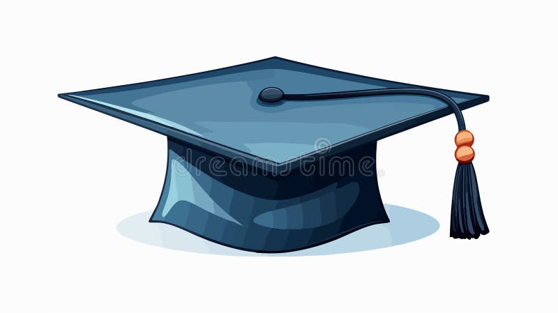 Student Cap Vector Icon Cartoon Vector Illustration Stock Illustration ...