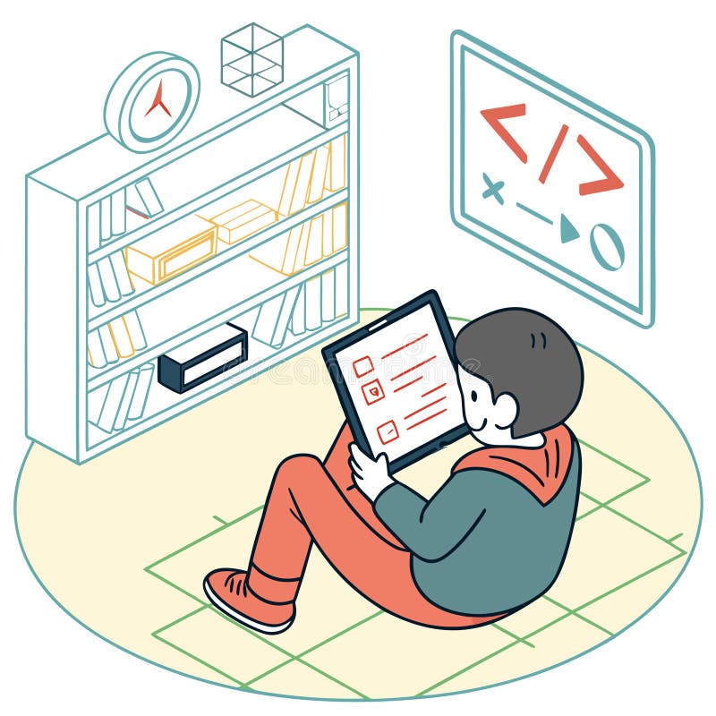 Student Programming Vector Stock Illustrations – 2,912 Student ...