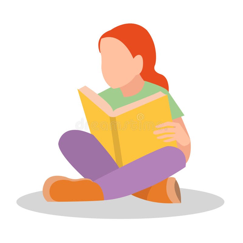 Students in Different Postures Stock Illustration - Illustration of ...