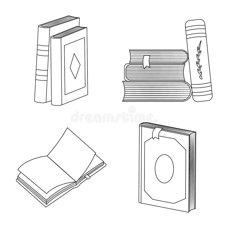 Vector Design of Study and Literature Symbol. Collection of Study and ...