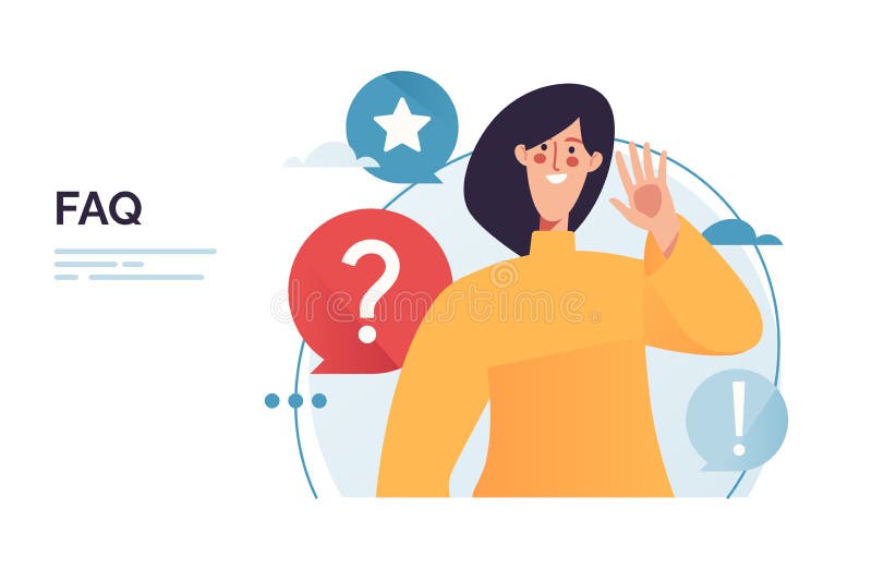 Vector Illustration on the Subject of Customer Online Communication ...