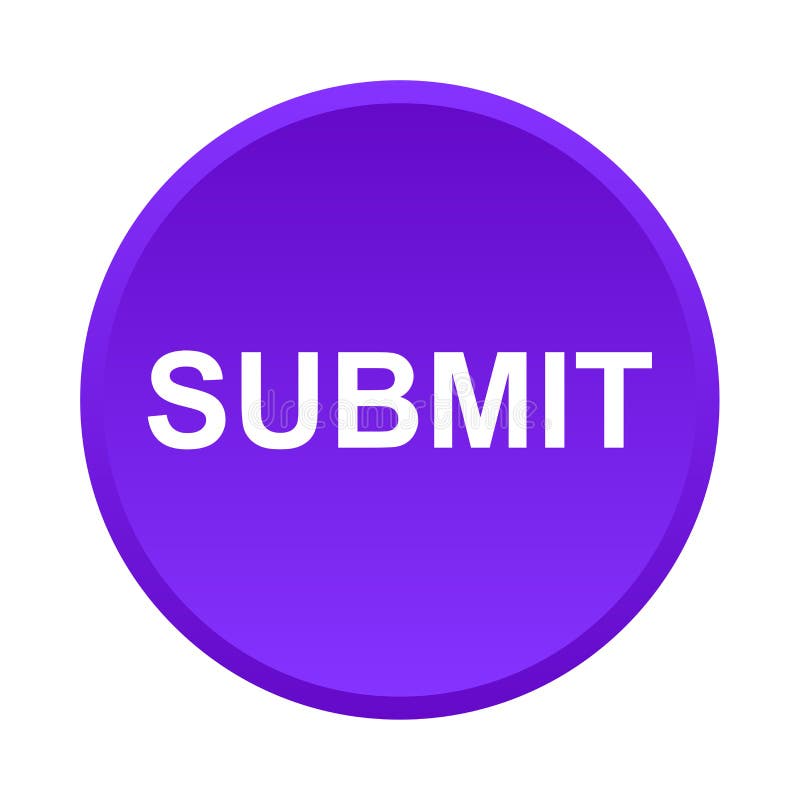 Submit button stock vector. Illustration of confirmed - 122195848