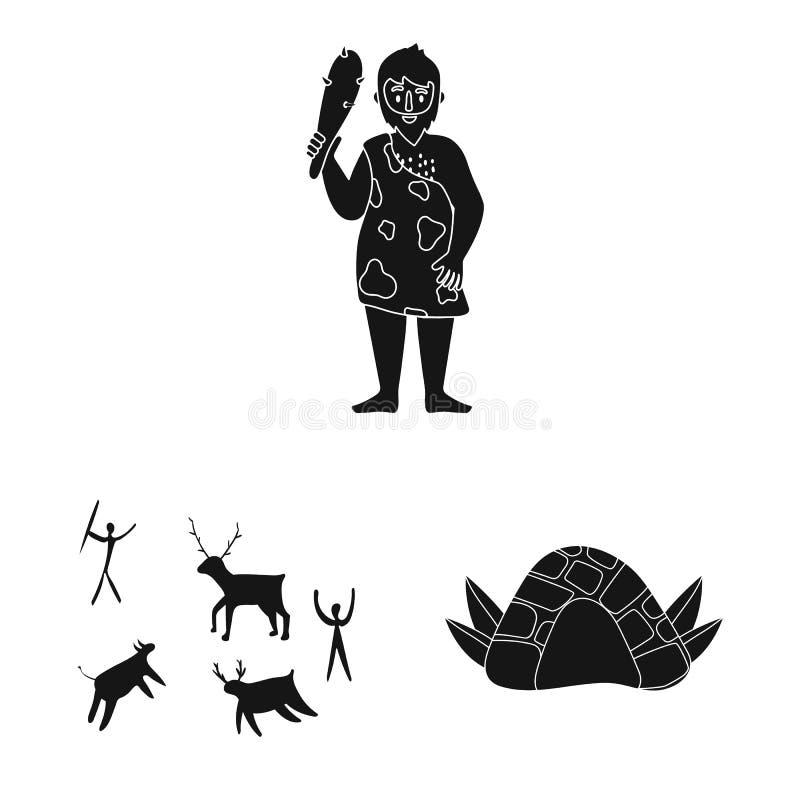 Vector Design of Survival and Primeval Icon. Collection of Survival and ...