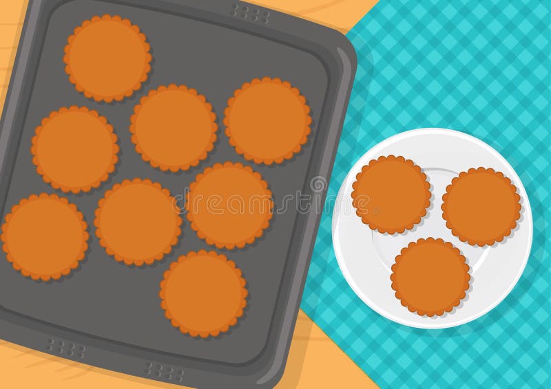 Baking Cookies Clip Art Stock Illustrations – 398 Baking Cookies Clip ...