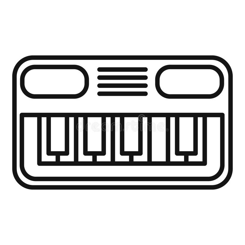 Keyboard Icon for Typing Practice and Keyboard Layouts Stock Vector ...