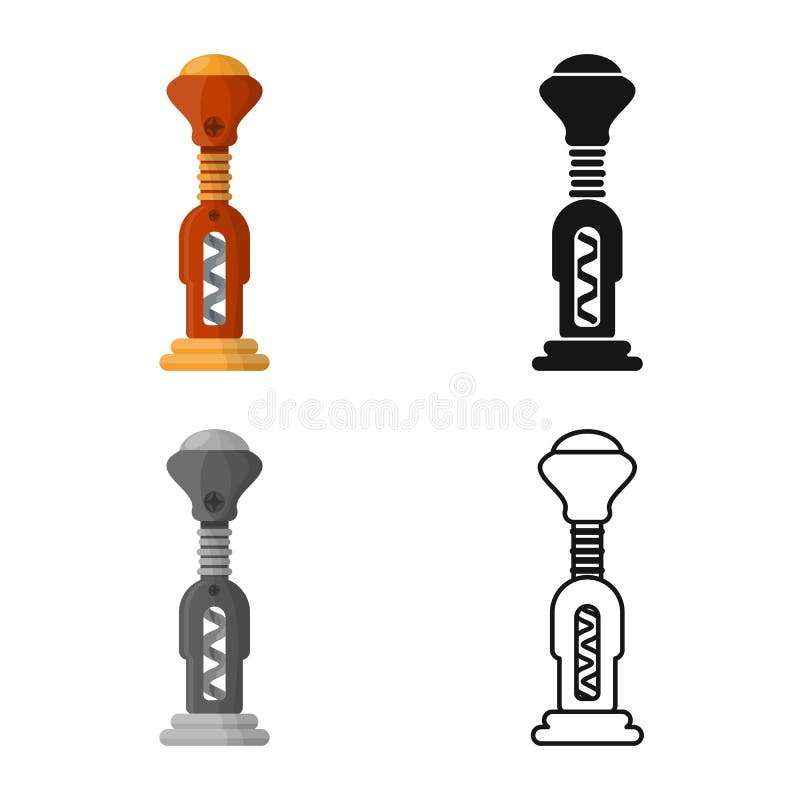 Vector Illustration of Tailspin and Corkscrew-spin Symbol. Web Element ...