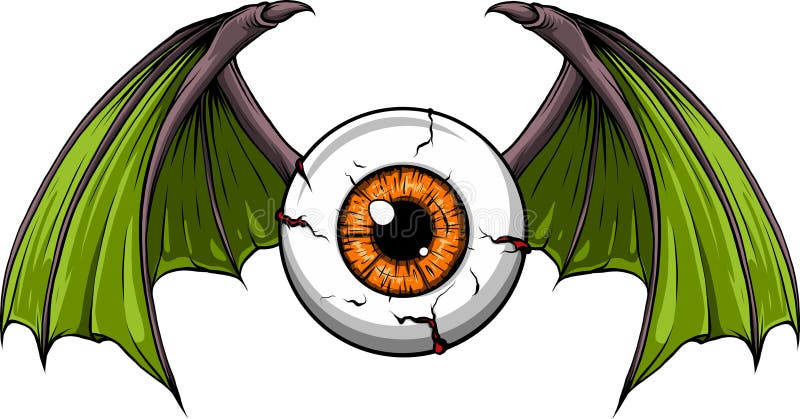 Tattoo Eyeball Wings Stock Illustrations – 35 Tattoo Eyeball Wings ...