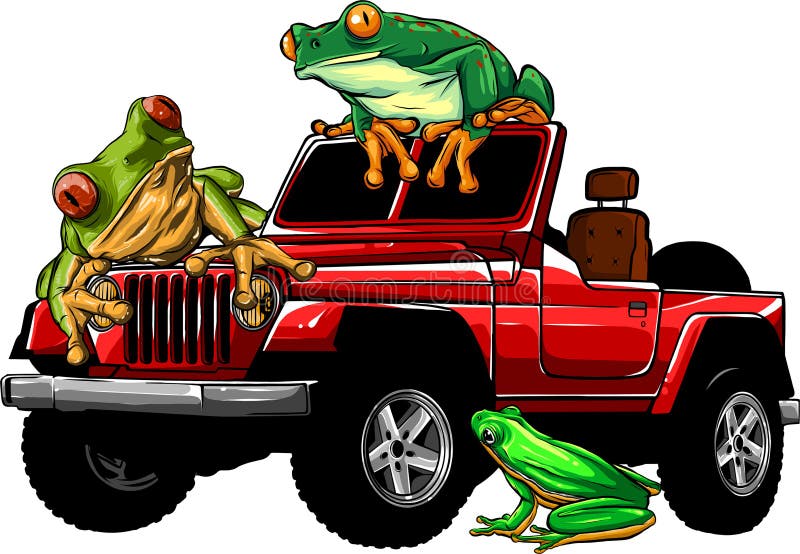 Vector Illustration of Terrain Vehicle Logo Design Stock Vector ...