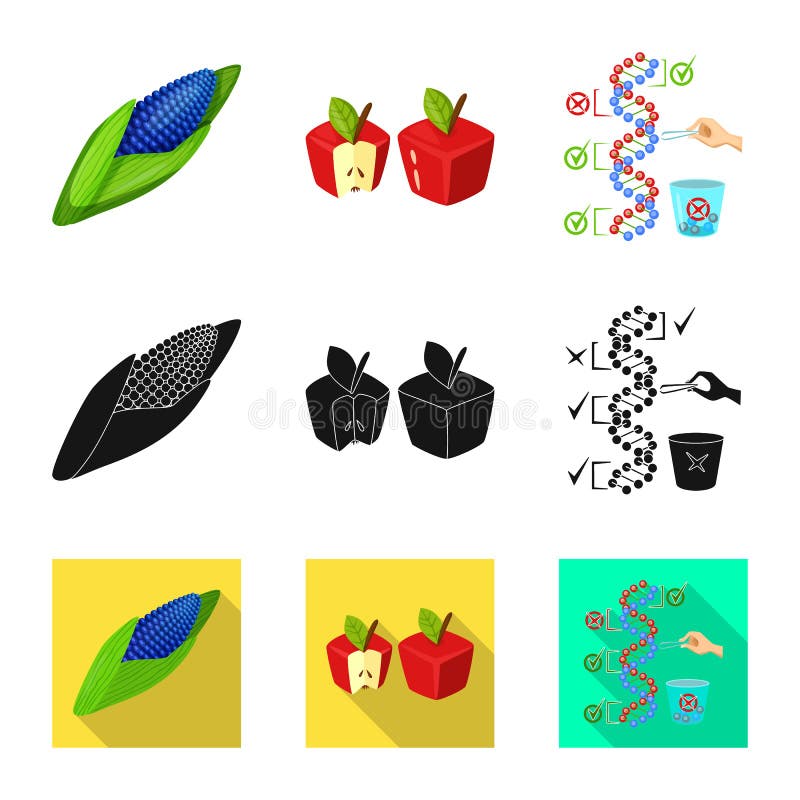 Vector Illustration of Test and Synthetic Icon. Collection of Test and ...