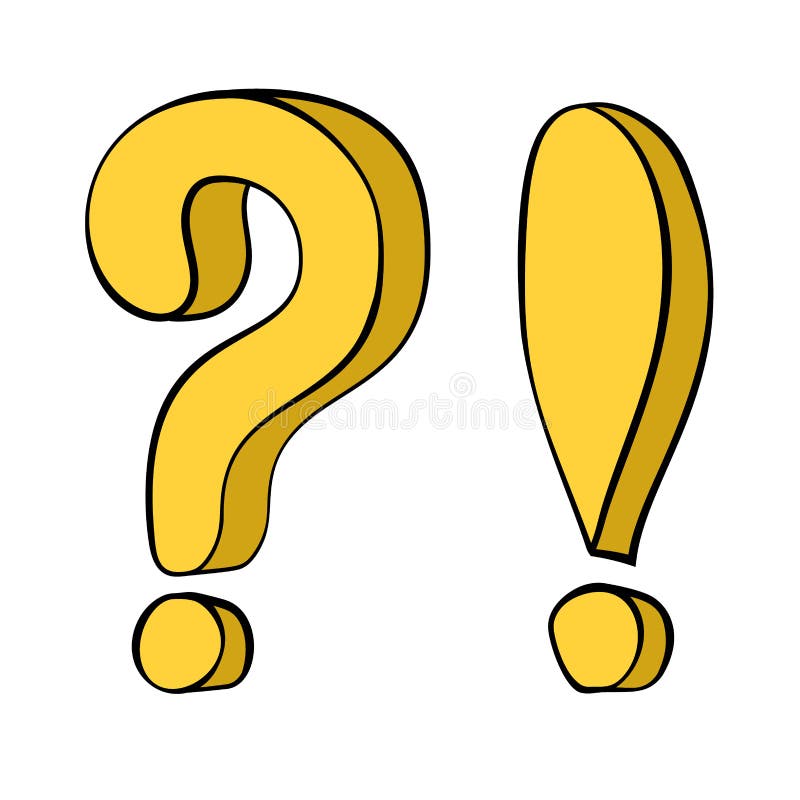 Exclamation Cartoon Stock Illustrations – 7,419 Exclamation Cartoon ...