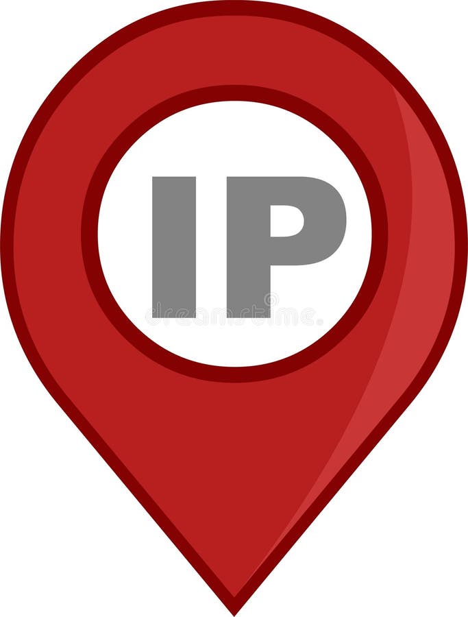 Vector Illustration Symbol Ip Connect Stock Illustration - Illustration ...