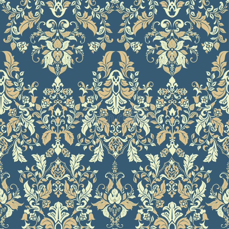 Vector Illustration Texture for Wallpapers, Fabric Patterns. Baroque ...