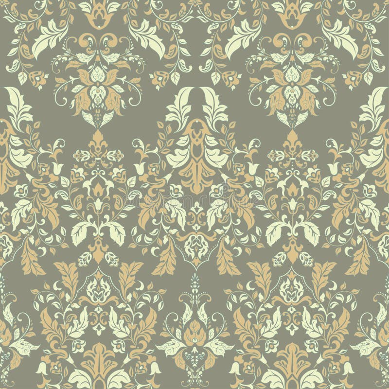 Vector Illustration Texture for Wallpapers, Fabric Patterns. Baroque ...