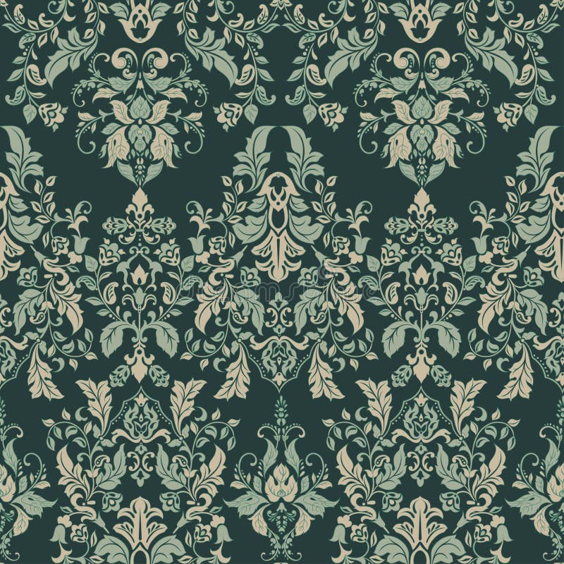 Vector Illustration Texture for Wallpapers, Fabric Patterns. Baroque ...